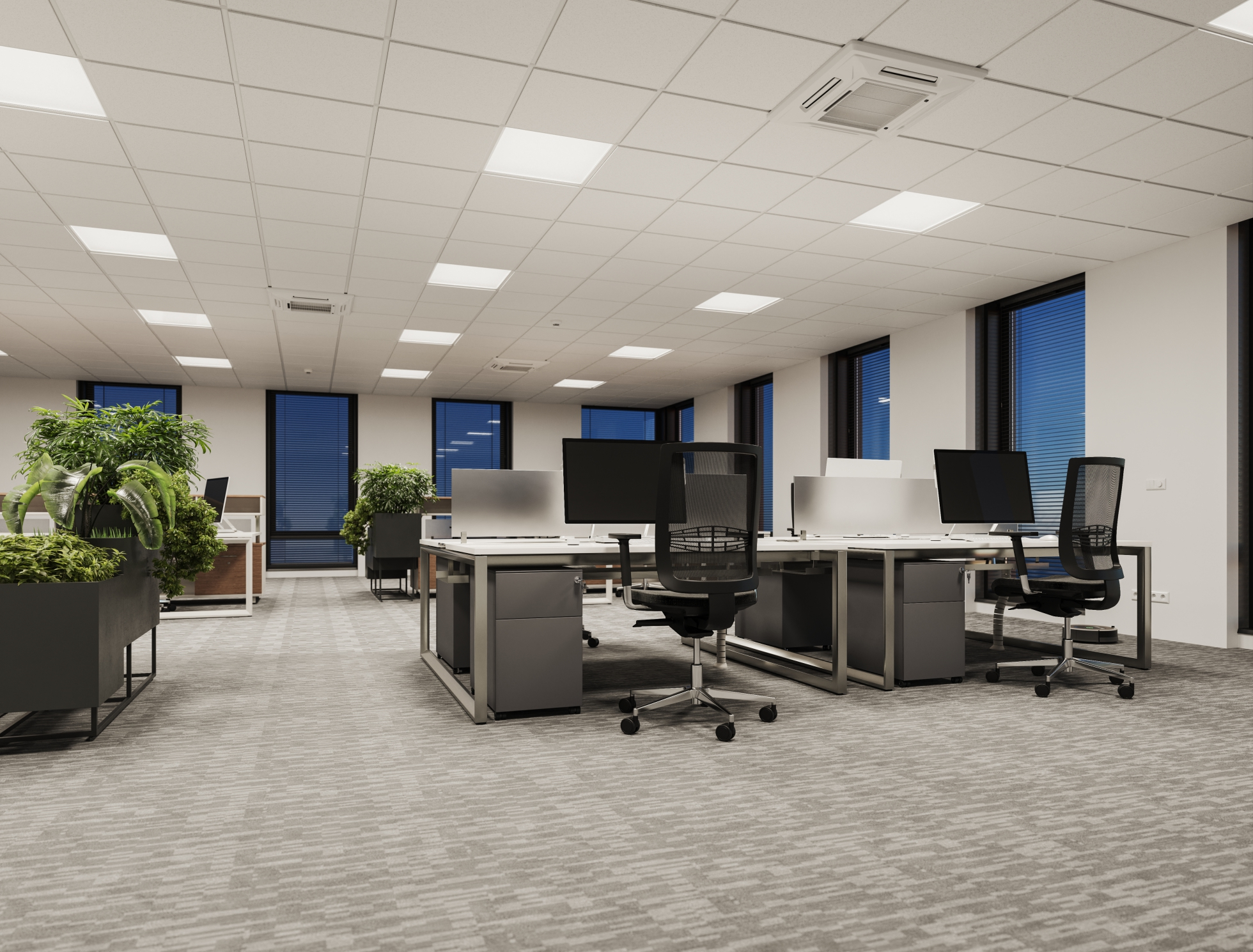 LED Panel TITAN 36W SMD 60x60cm 4450 lm neutral white ★ Sklep Led - Labs